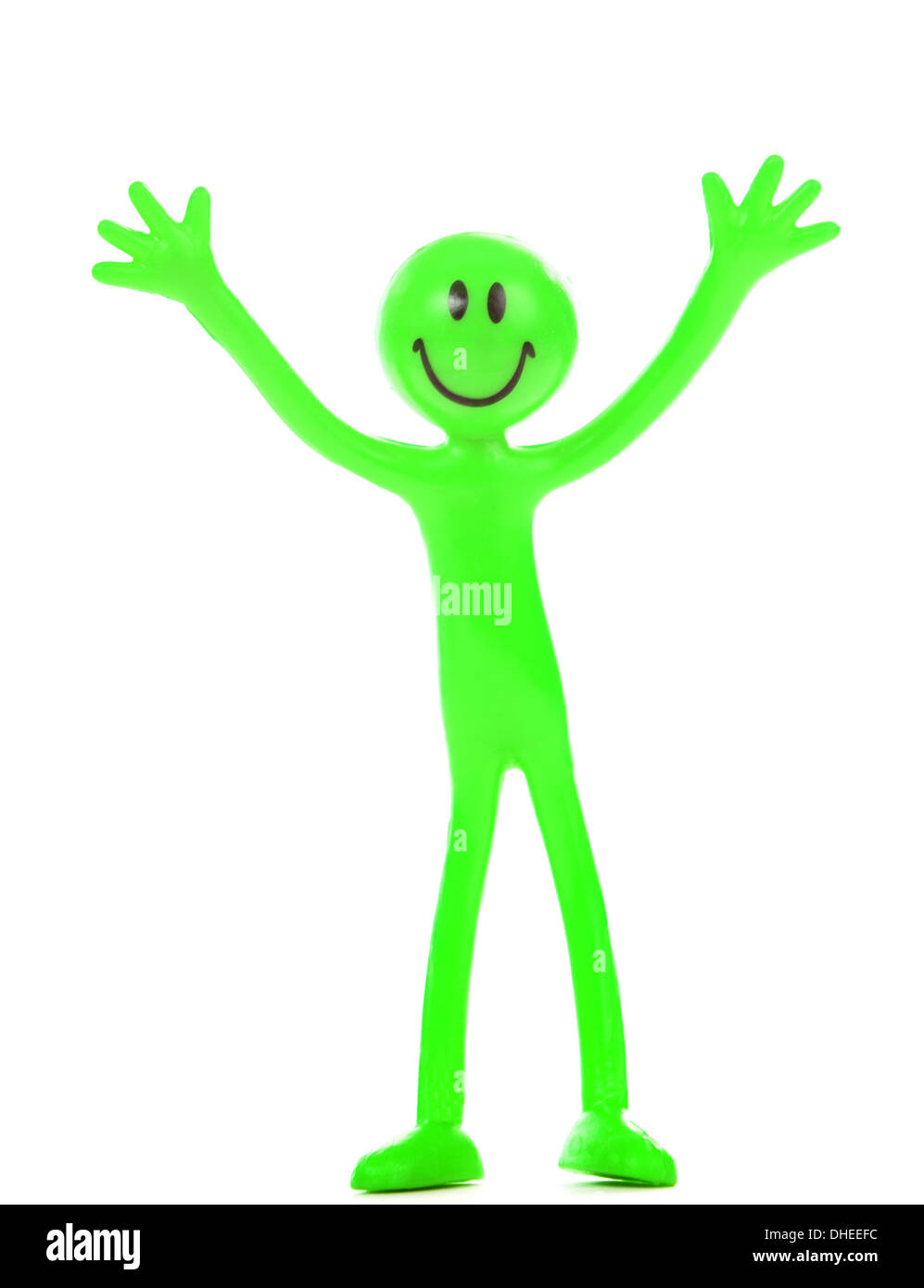 The blue smiling man Stock Photo - Alamy