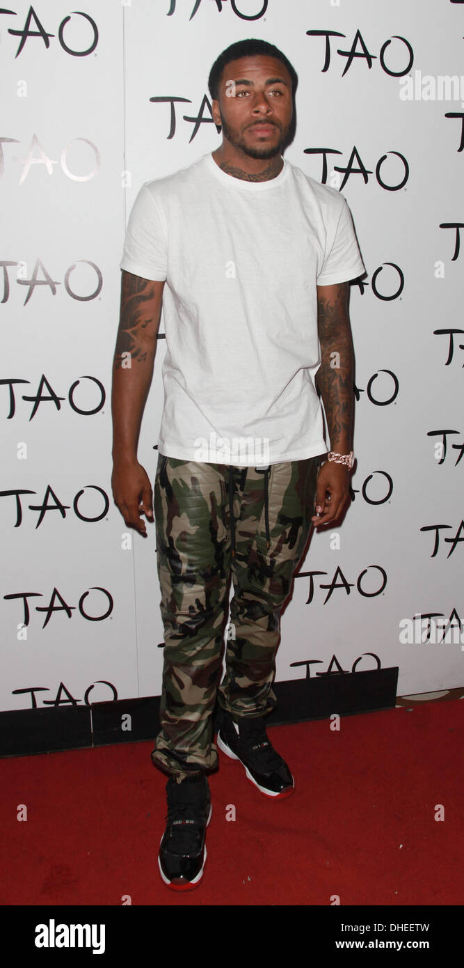 Las Vegas, Nevada, USA. 8th Nov, 2013. Rapper Sage The Gemini arrives ...