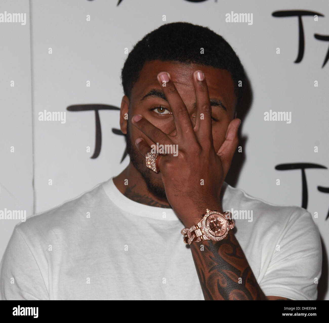 Las Vegas, Nevada, USA. 8th Nov, 2013. Rapper Sage The Gemini arrives ...