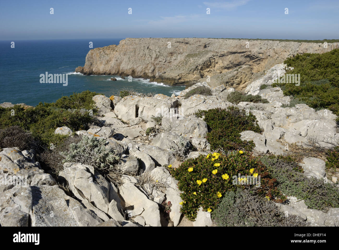 Coast near Cabo Sao Vicente Stock Photo - Alamy