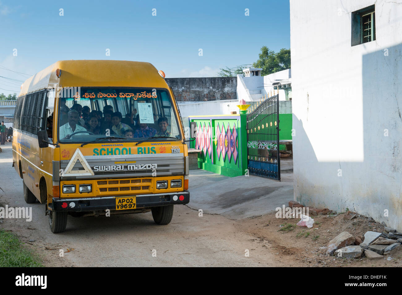 School Transport India High Resolution Stock Photography and Images - Alamy