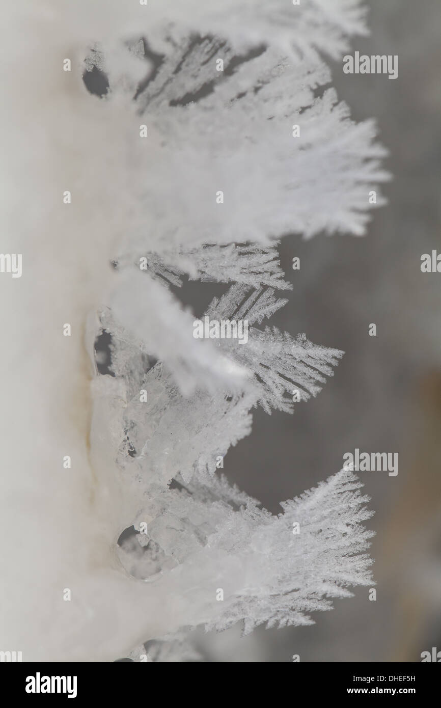 Structures of ice and snow Stock Photo - Alamy