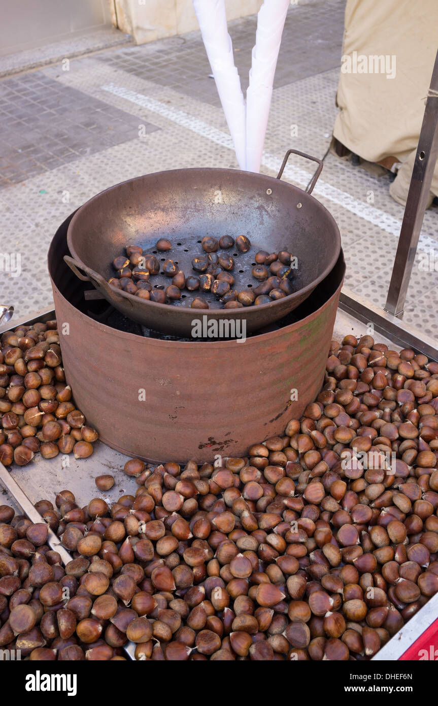 Roasted Chestnuts Ready To Eat High Resolution Stock Photography and ...