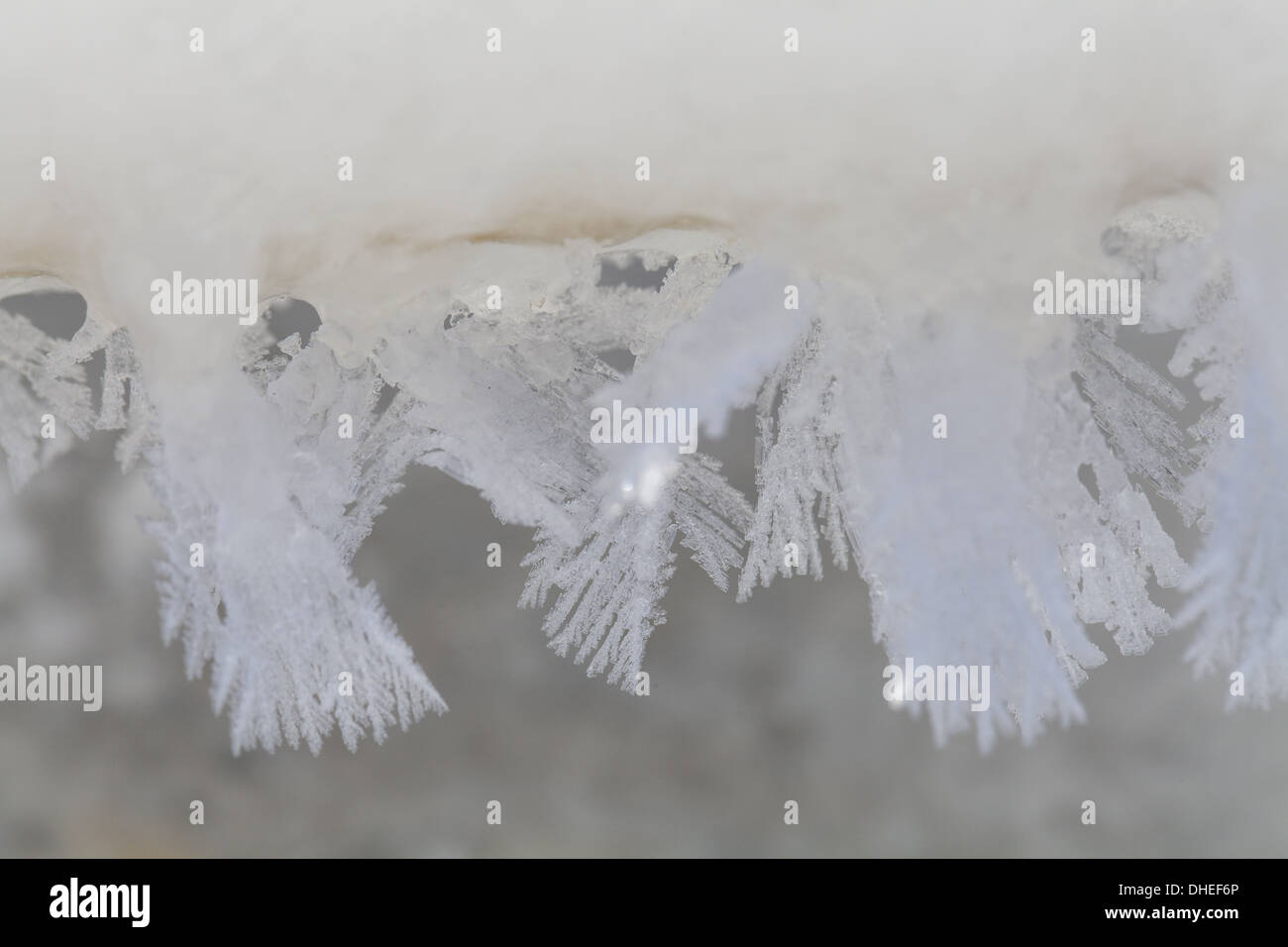 Structures of ice and snow Stock Photo - Alamy