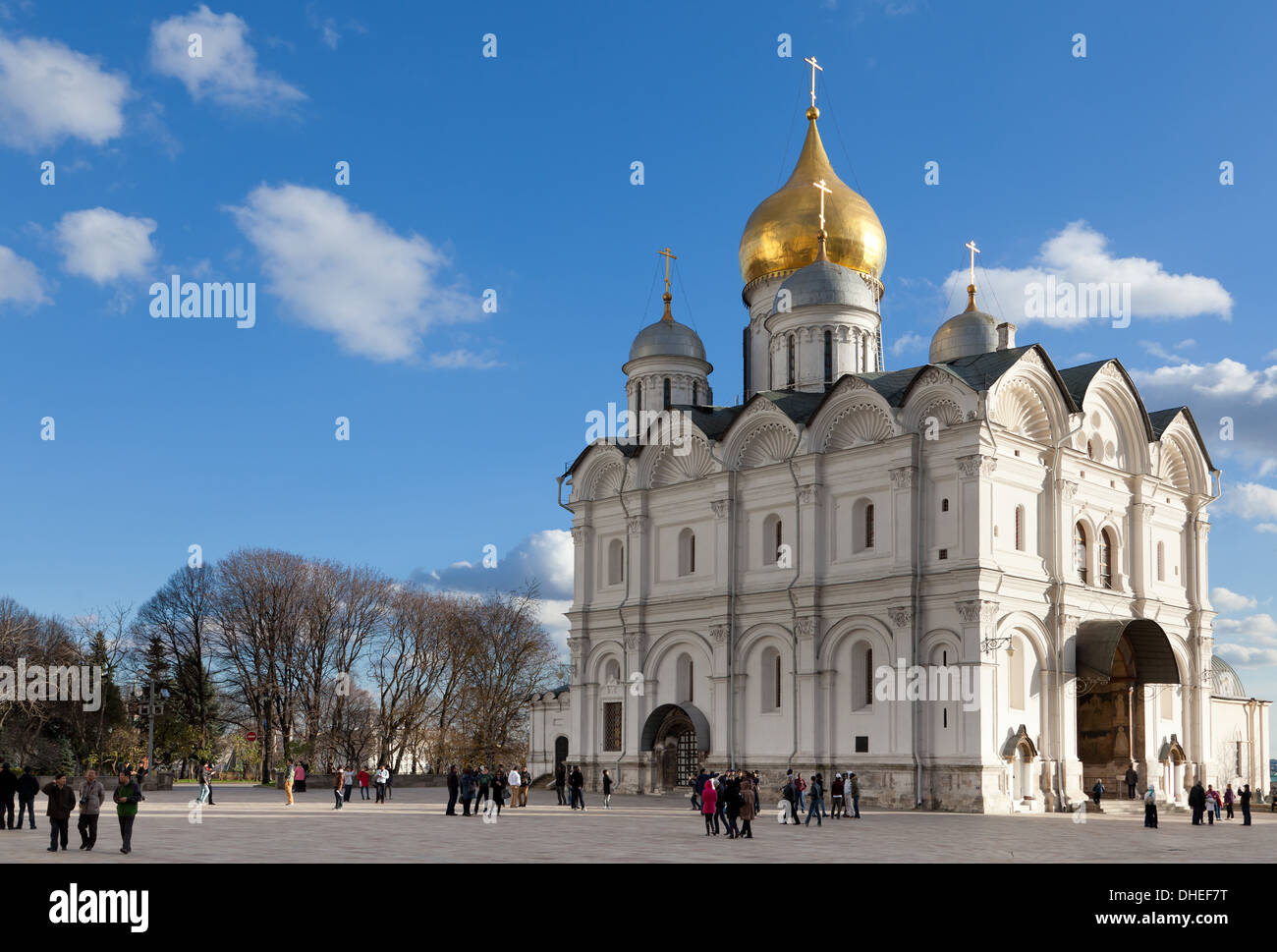Cathedral square of the moscow kremlin hi-res stock photography and ...