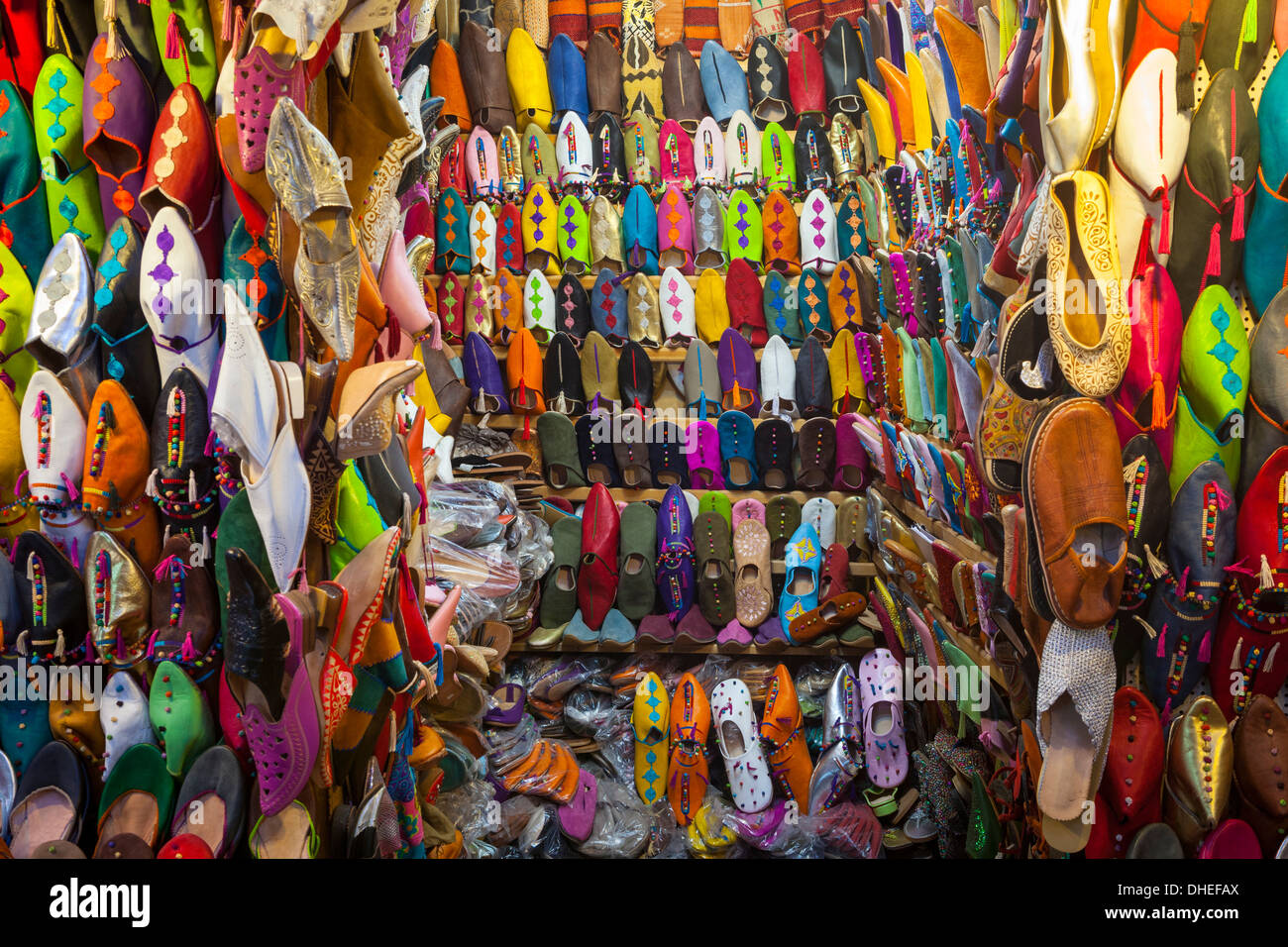 In the souk, Marrakech, Morocco, North Africa, Africa Stock Photo - Alamy
