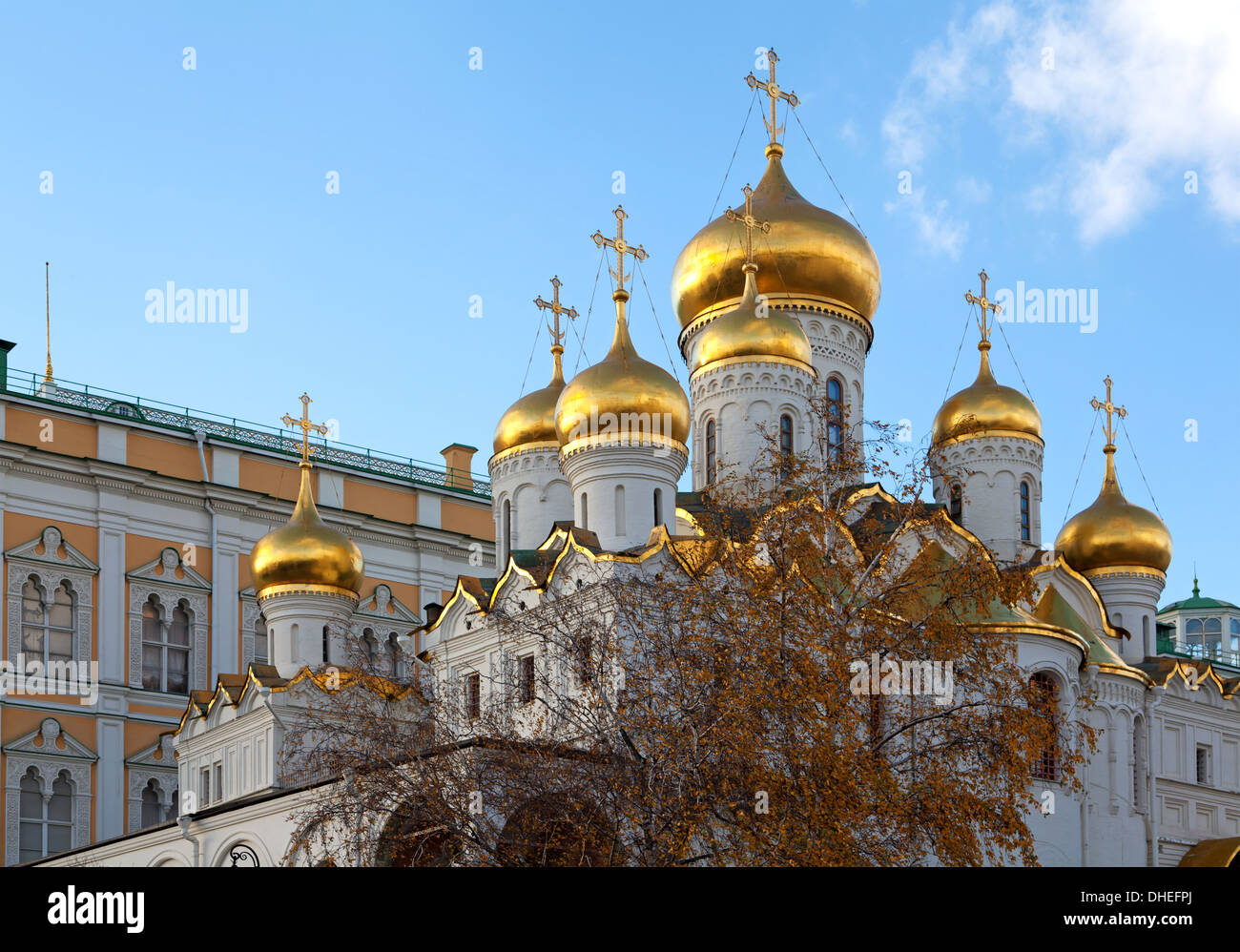 Cathedral square of the moscow kremlin hi-res stock photography and ...