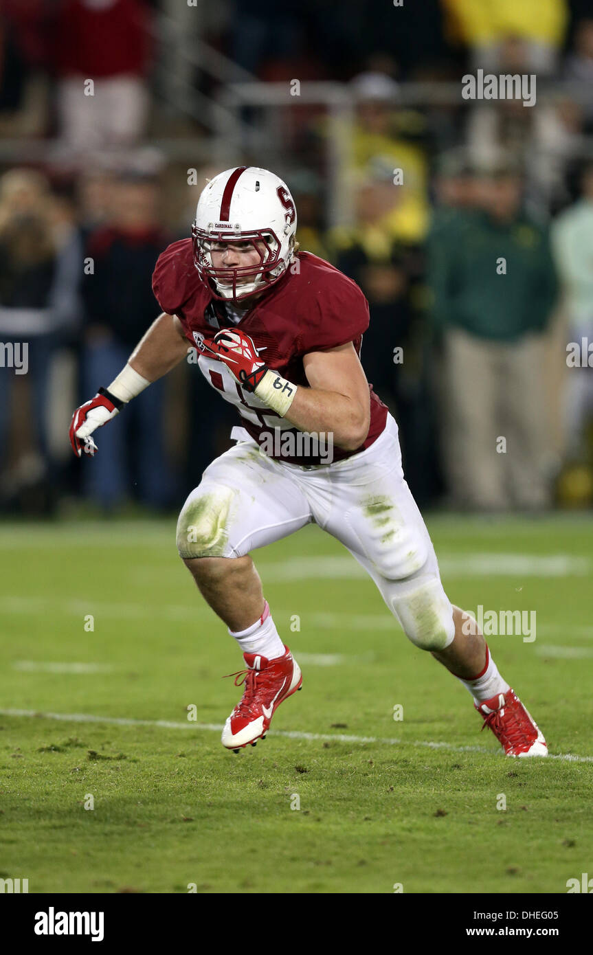 Palo Alto, CA, USA. 7th Nov, 2013. 07 November 2013: Stanford fullback ...
