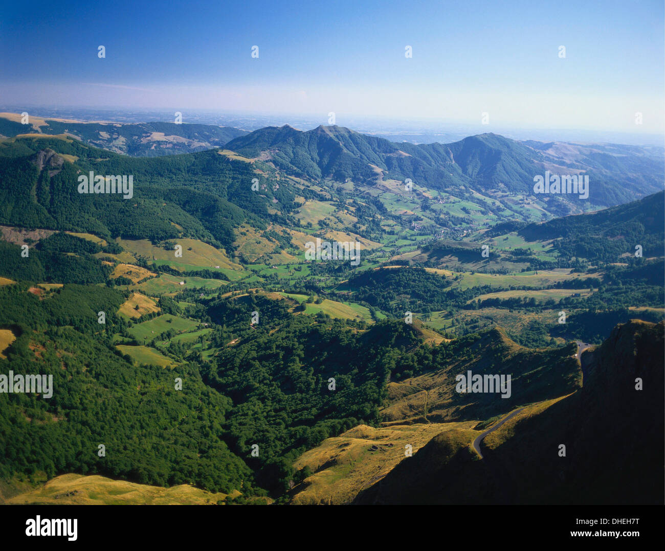 Jordanne Valley, France Stock Photo - Alamy