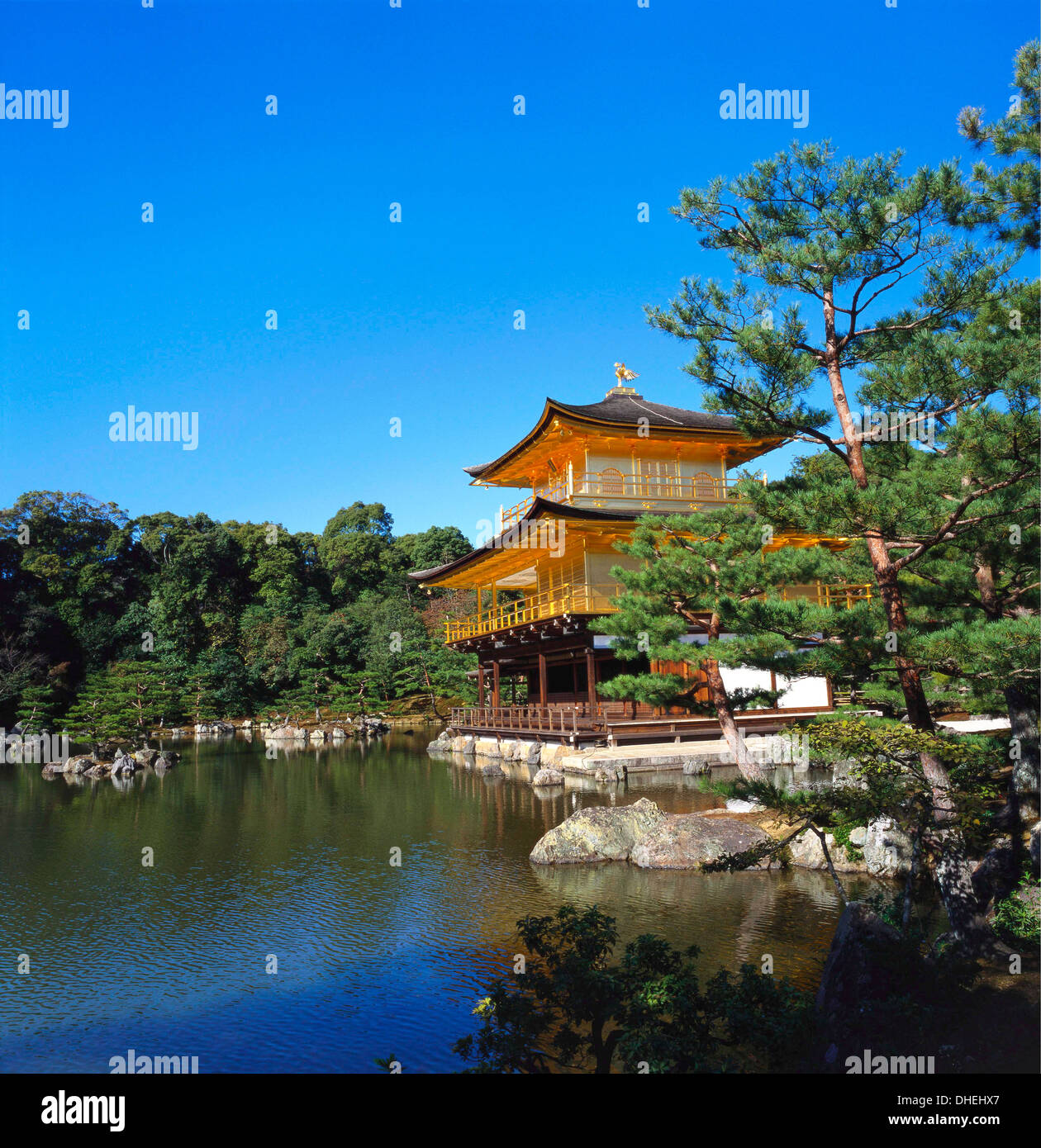 Kinkakuji Temple, Kansai, Kyoto, Japan Stock Photo - Alamy