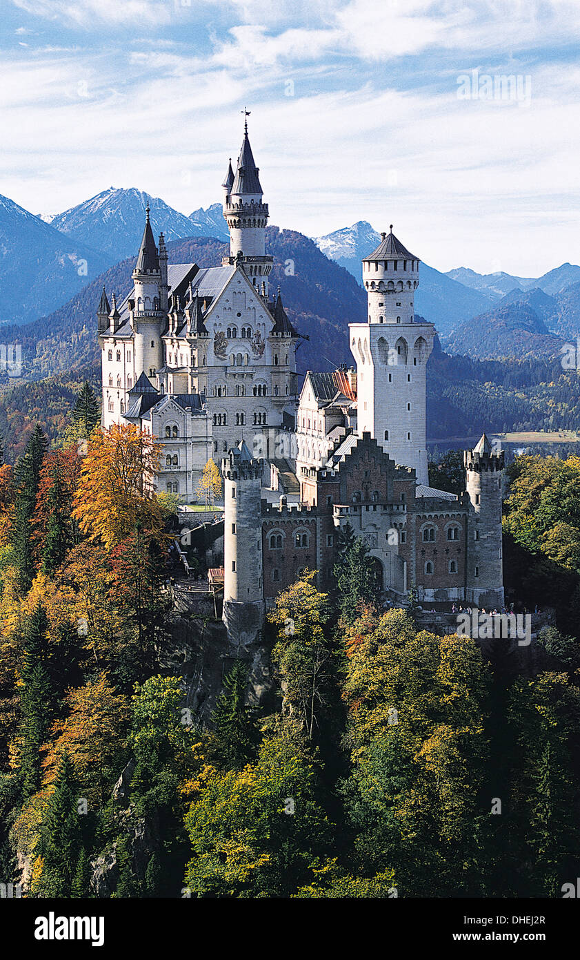 Neuschwanstein Castle, Allgau, Germany Stock Photo - Alamy