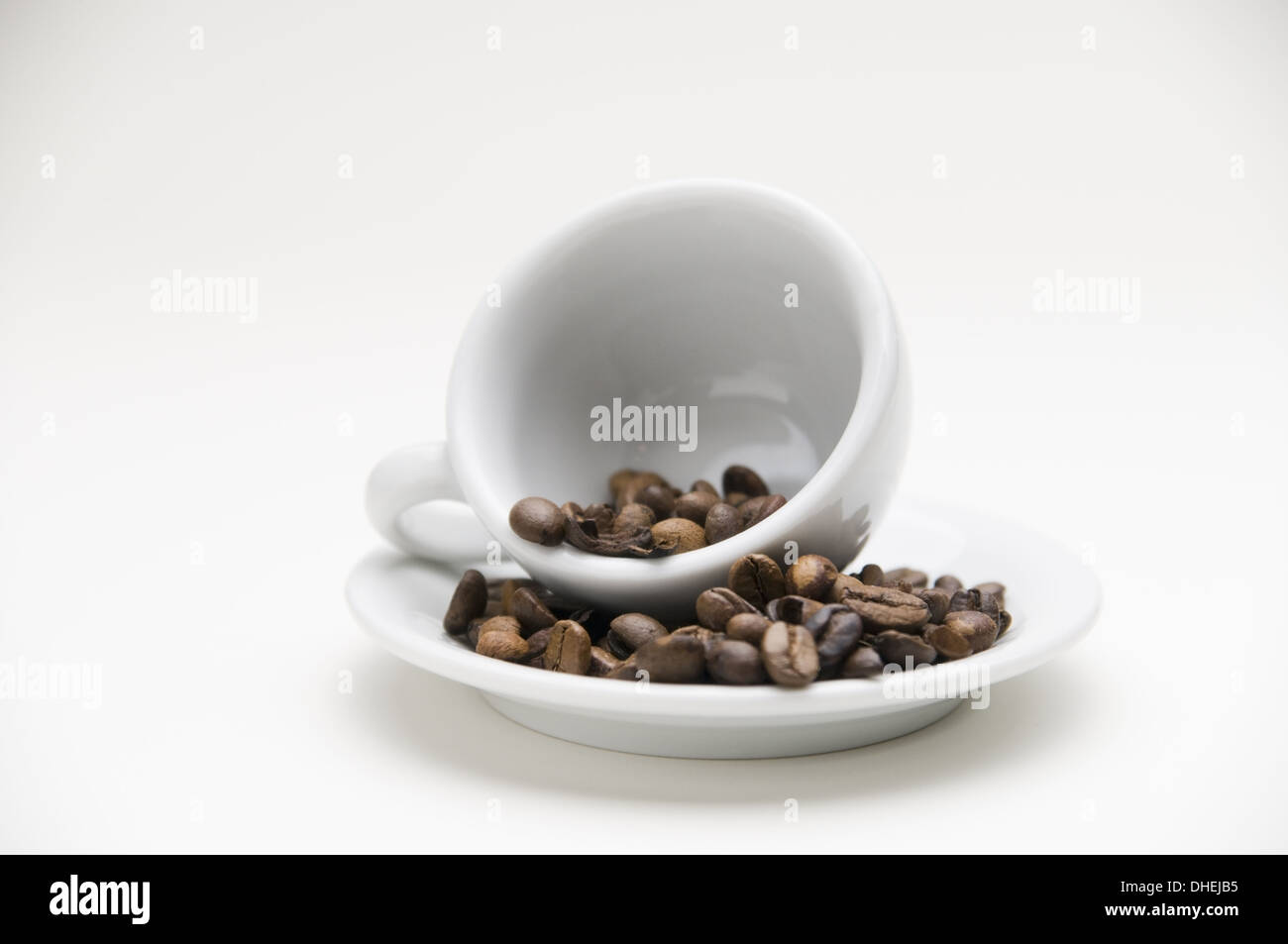 cup tip over Stock Photo - Alamy