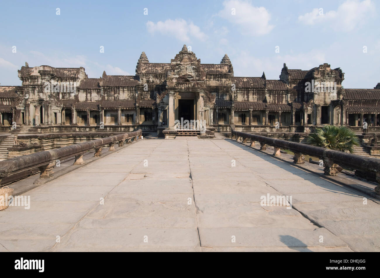 Angkor Wat temple, 12th Century, Khmer, Siem Reap, Cambodia Stock Photo ...