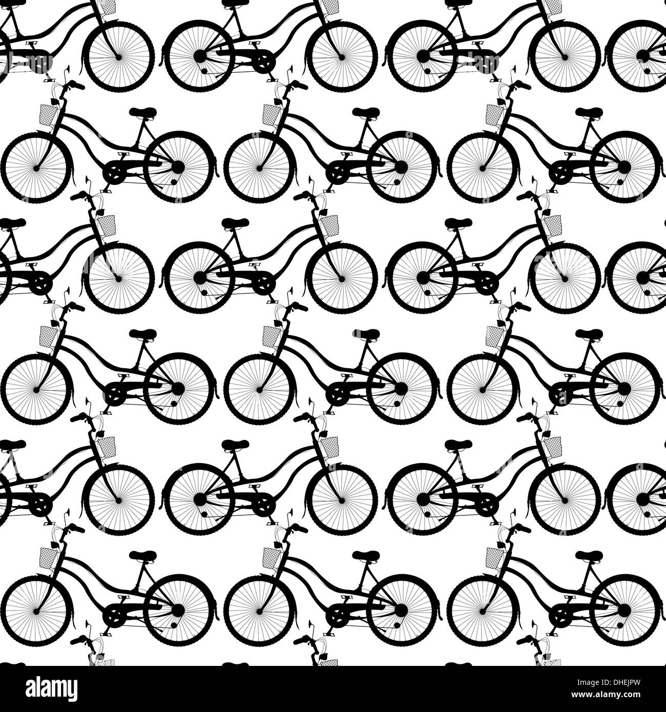 Bicycle pattern design Stock Photo - Alamy