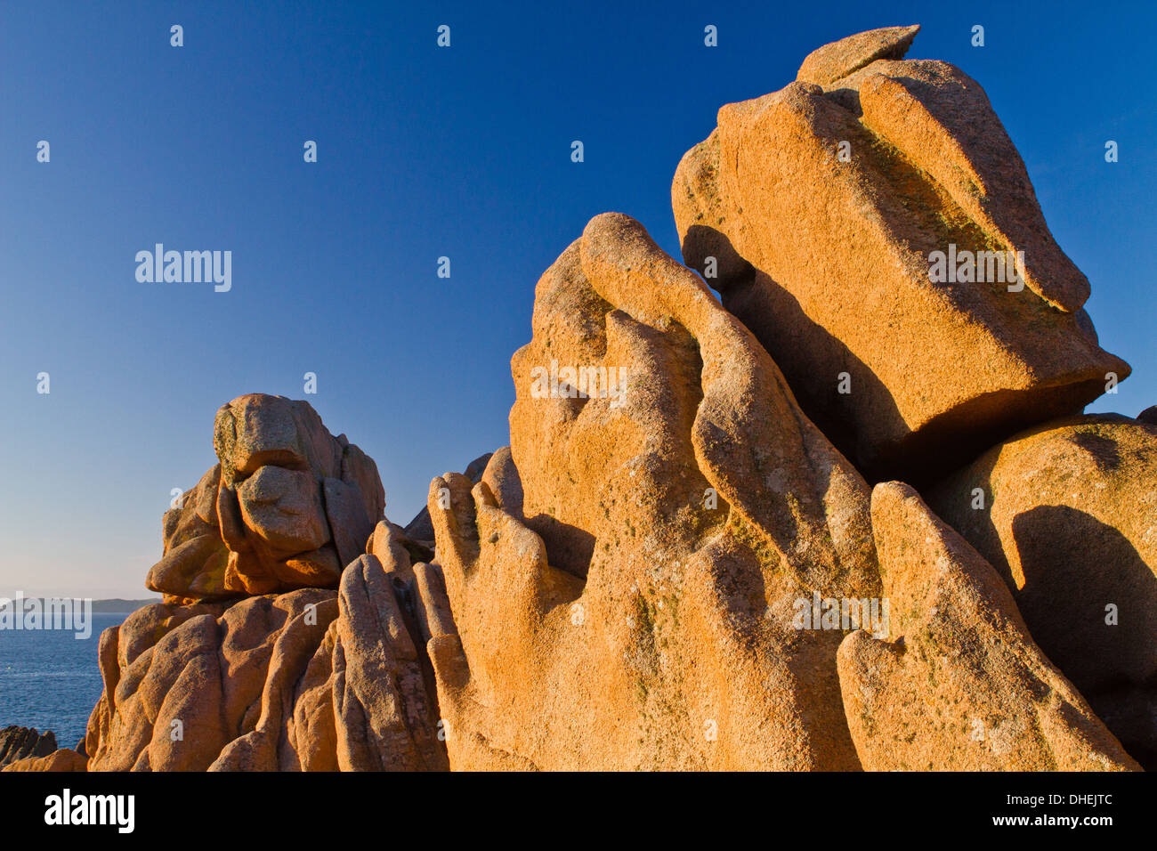 Pink Granite Coast Stock Photo - Alamy