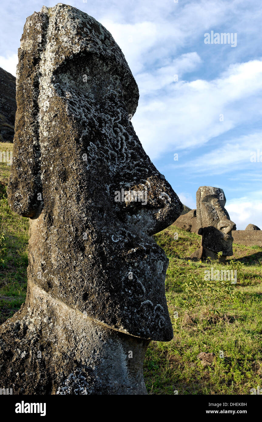 Rano raraku crater hi-res stock photography and images - Alamy