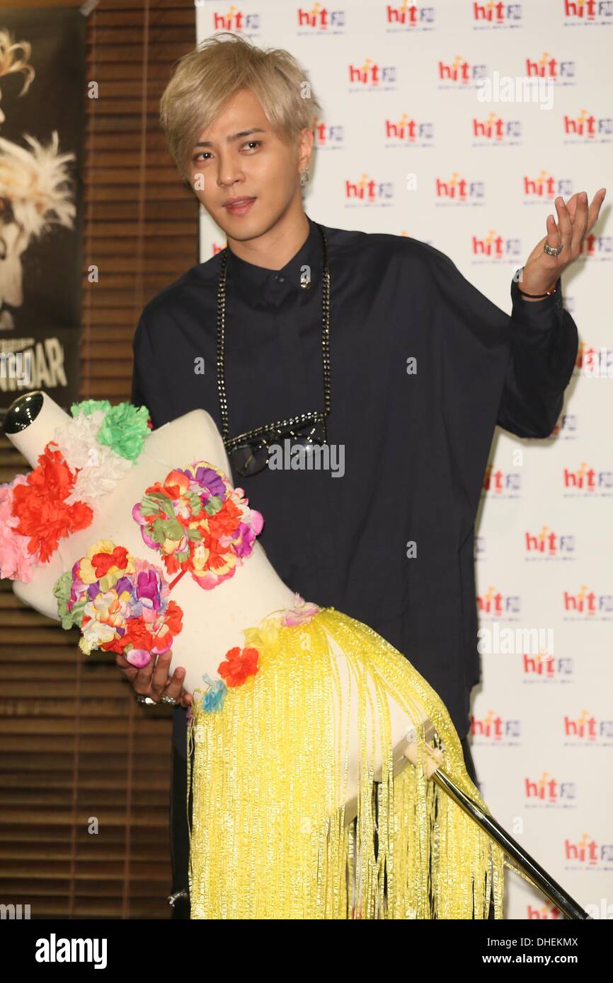 Taipei, China. 6th Nov, 2013. Singer Show Lo at HITO Radio activity in ...