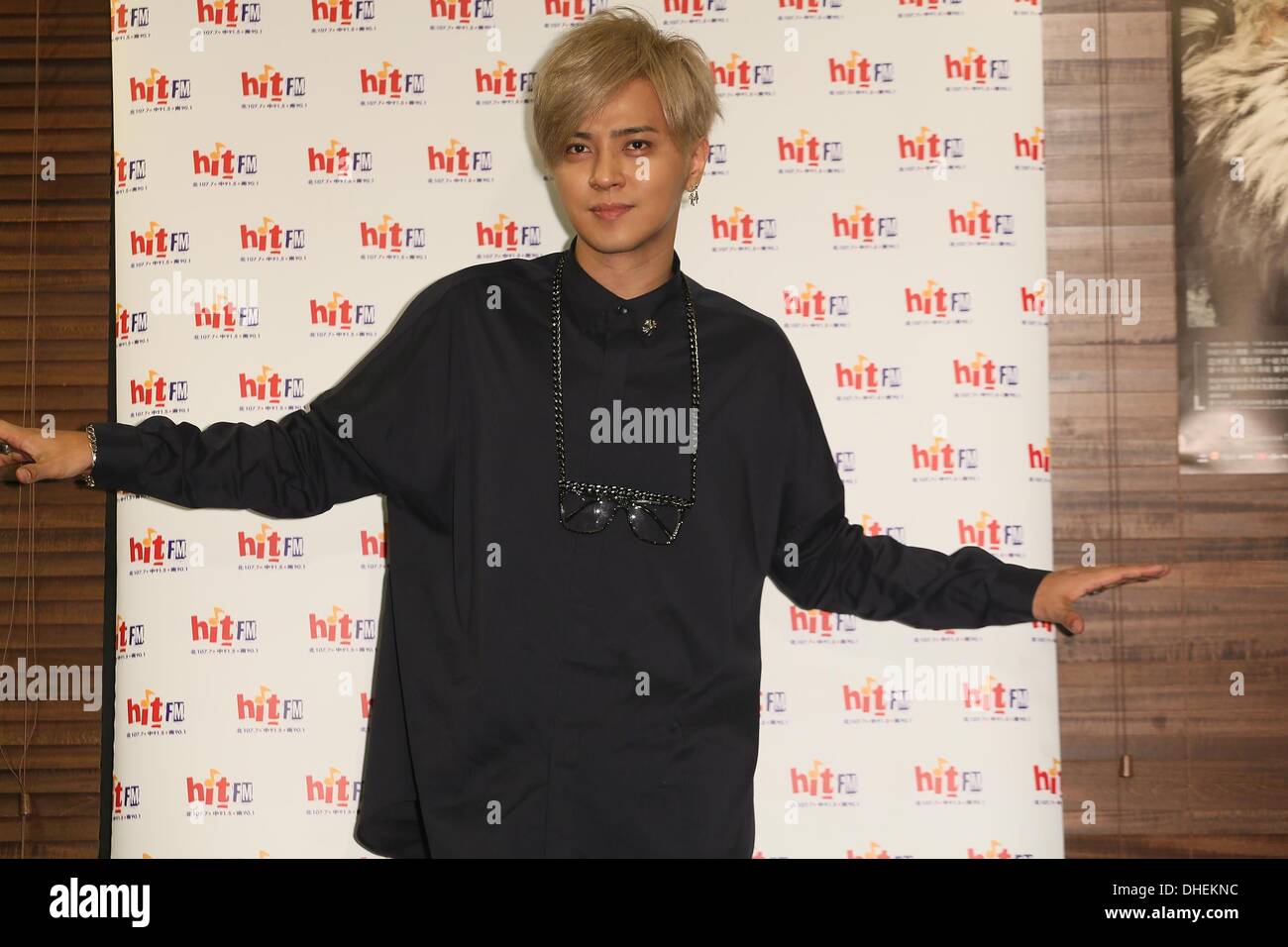 Taipei, China. 6th Nov, 2013. Singer Show Lo at HITO Radio activity in ...