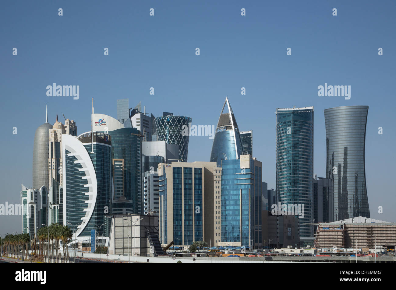 Downtown modern doha hi-res stock photography and images - Alamy