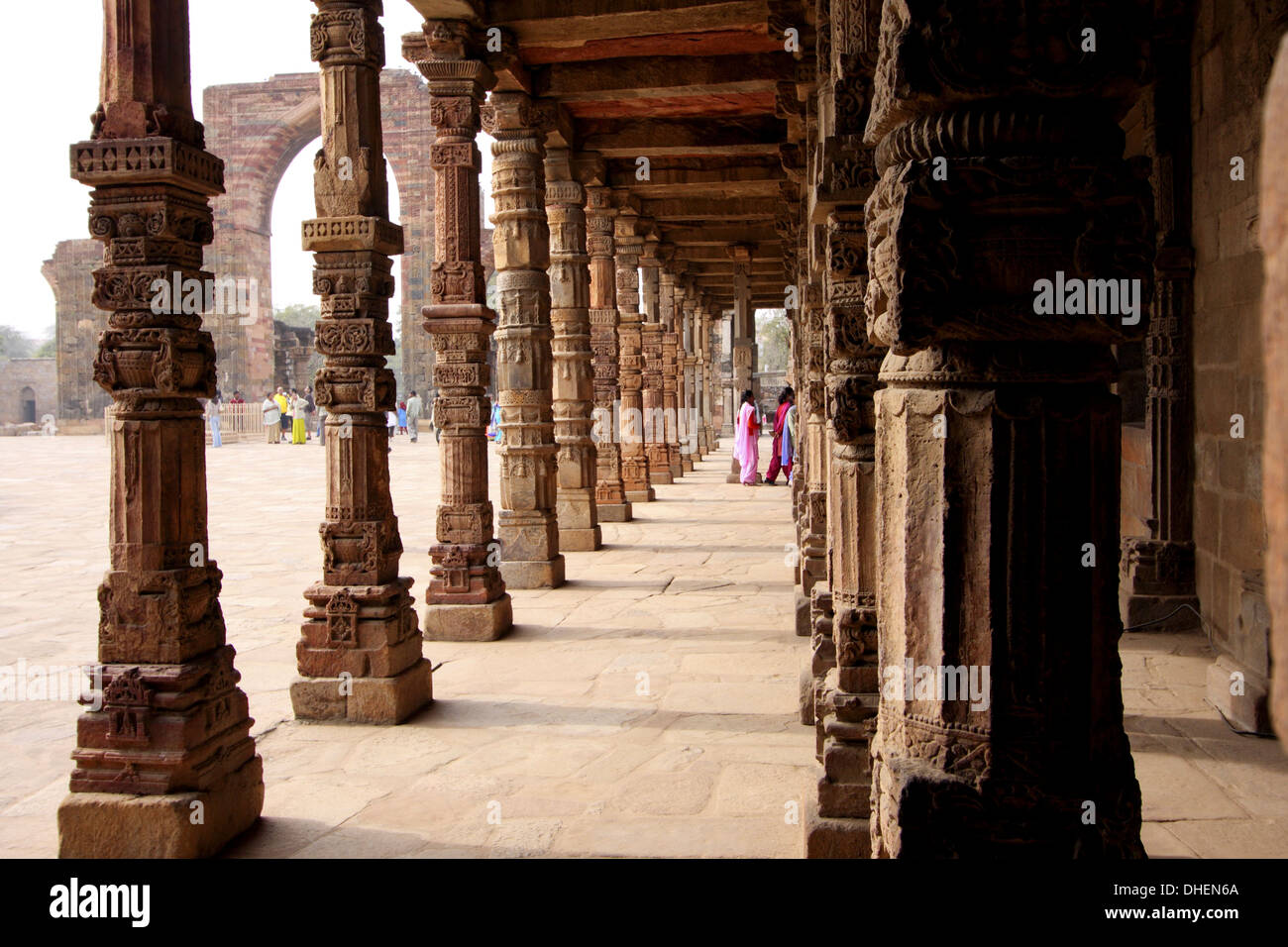 Qutub complex, UNESCO World Heritage Site, Delhi, India, Asia Stock ...