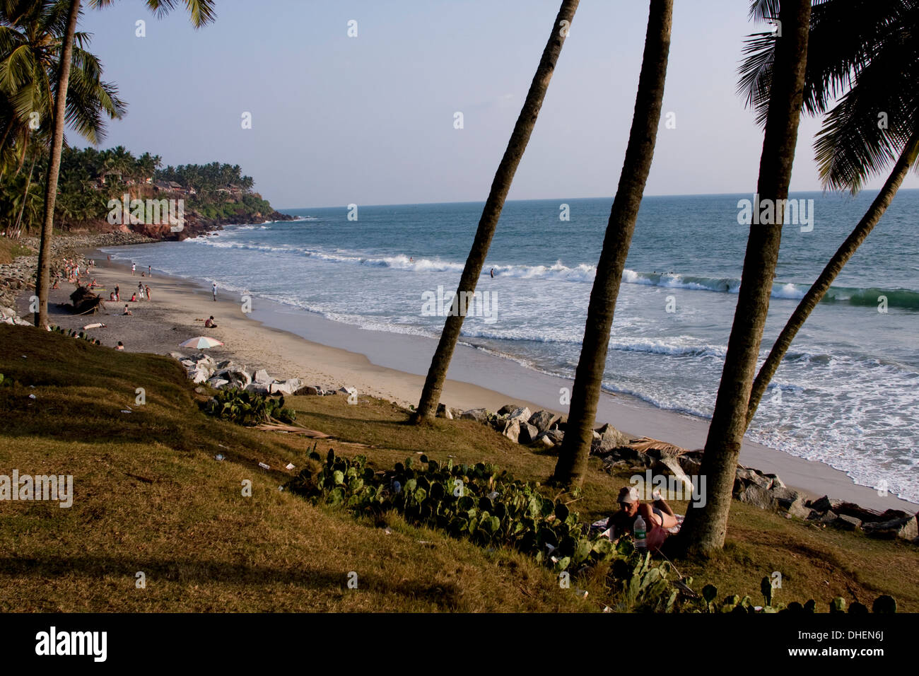 Kovalam beach, Trivandrum, Kerala, India, Asia Stock Photo - Alamy