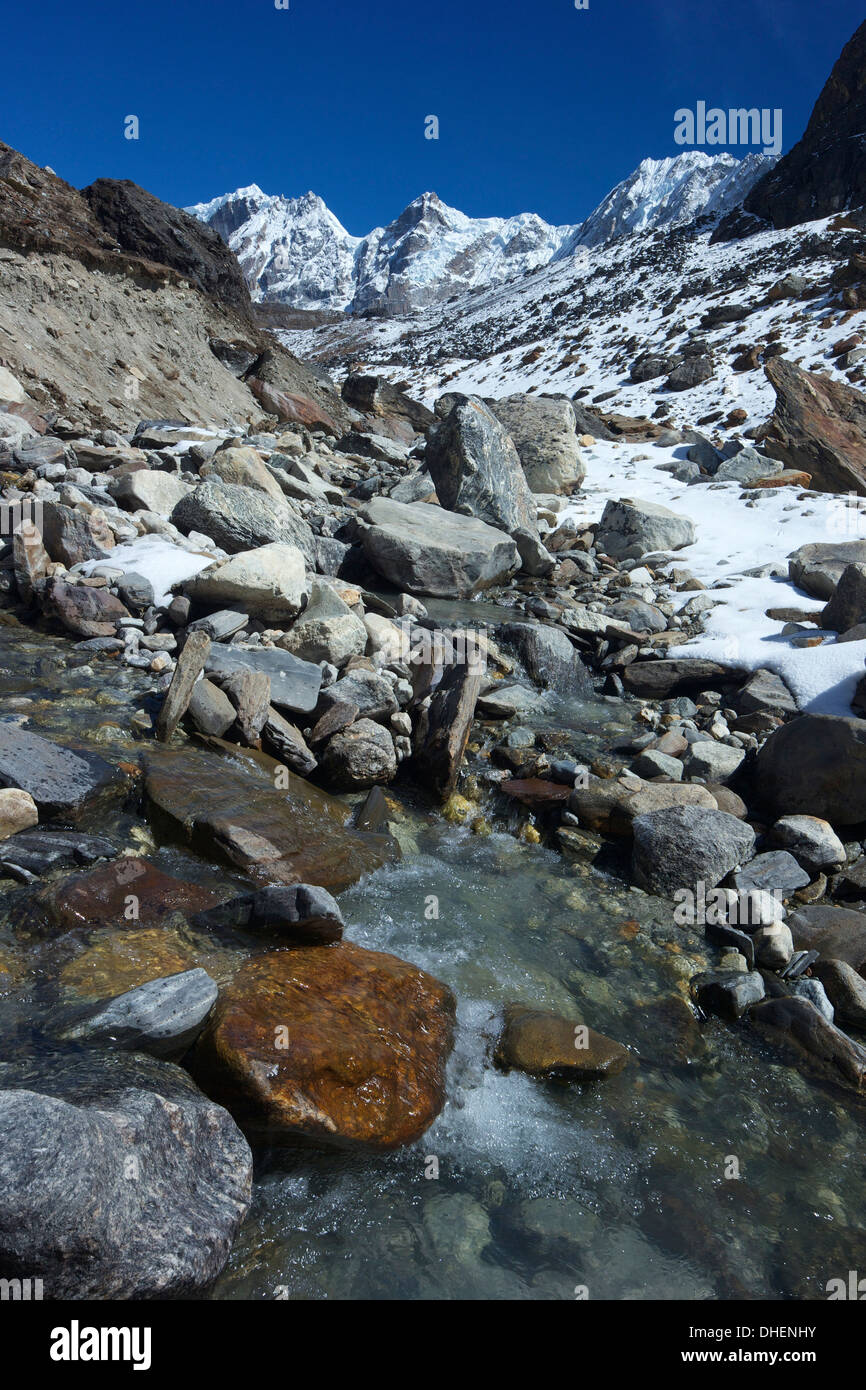 Chola Khola valley near Dzonglha, Solukhumbu District, Sagarmatha ...