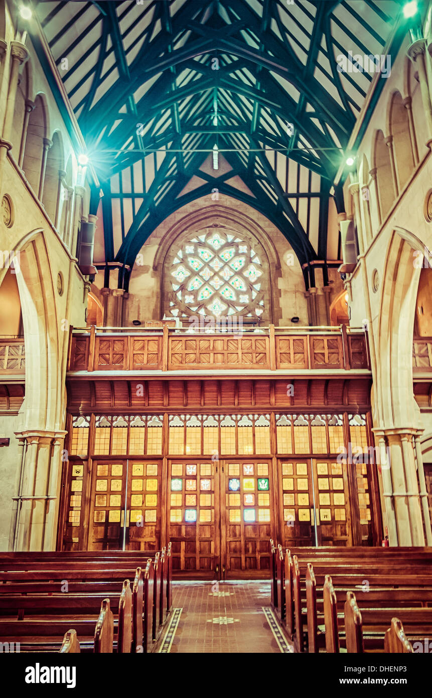 Interior of the glorious St Frances Xavier Cathedral in Adelaide ...