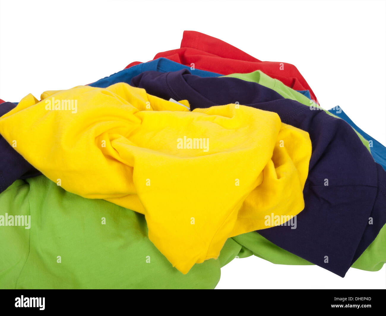 Pile of crumpled clothes hi-res stock photography and images - Alamy