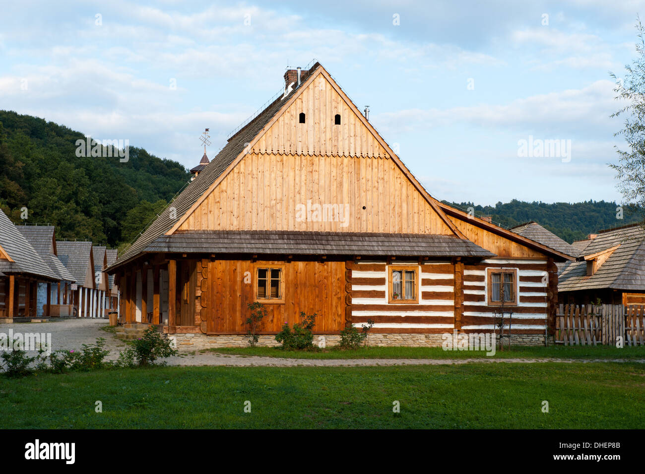 Rural Architecture Museum of Sanok, Poland Stock Photo - Alamy