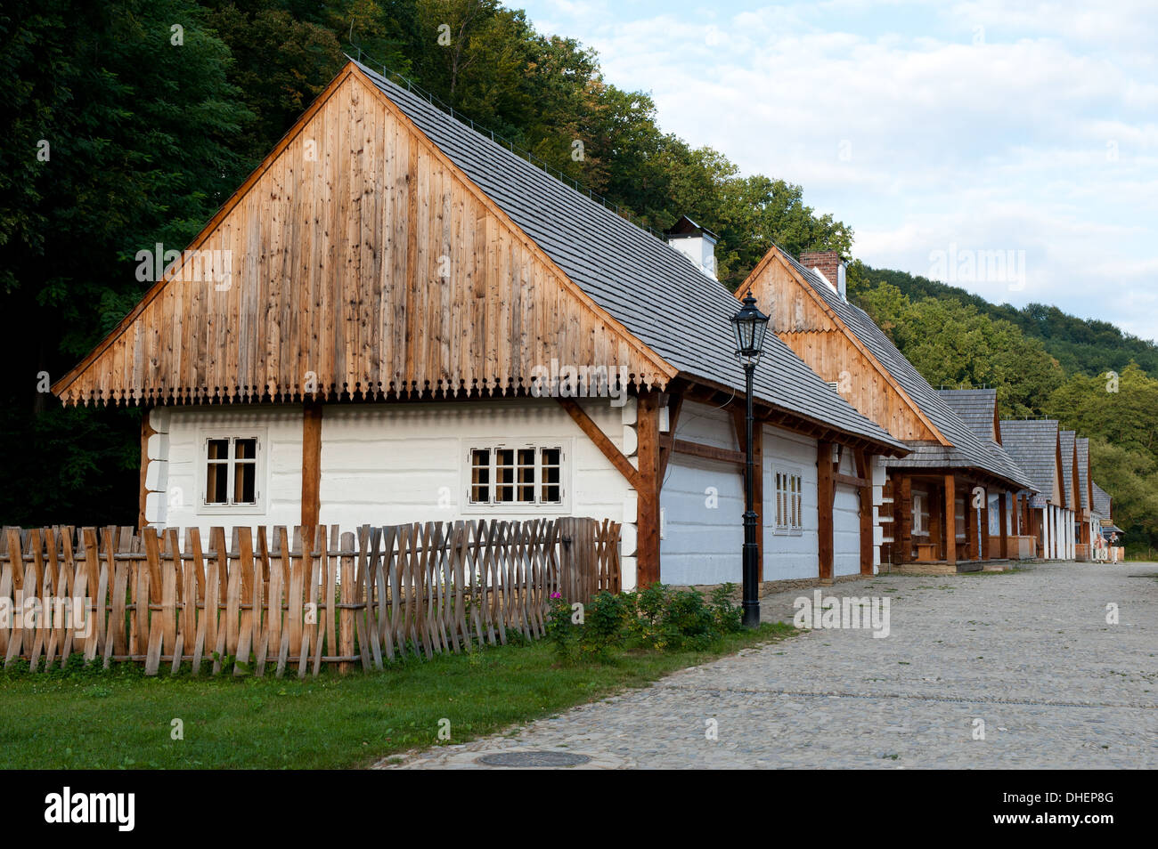 Rural Architecture Museum of Sanok, Poland Stock Photo - Alamy