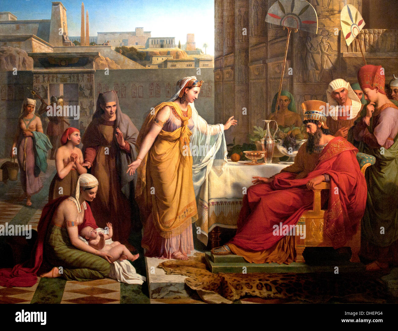 Moses and pharaoh hi-res stock photography and images - Alamy