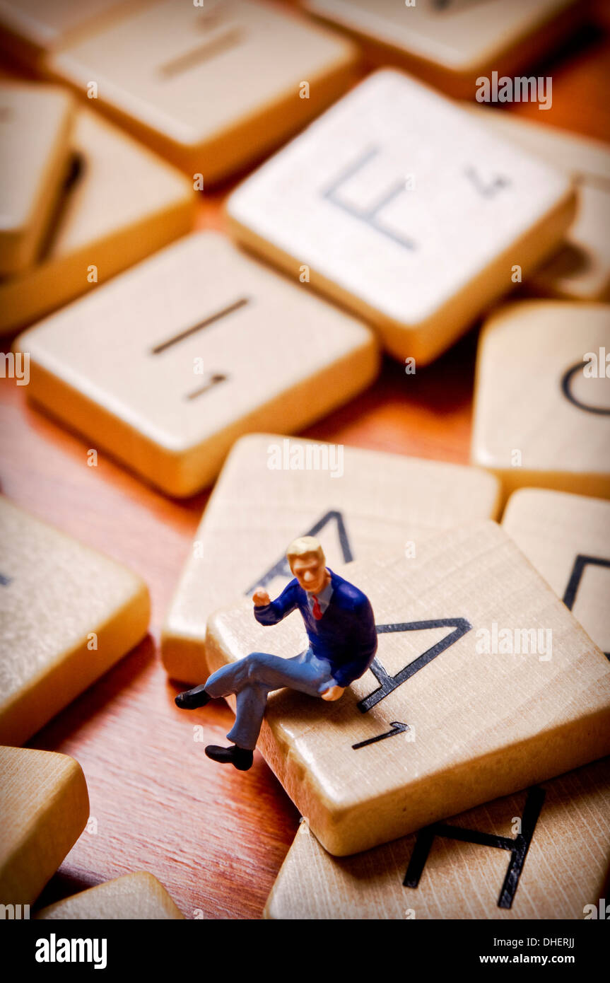 Man figurine hi-res stock photography and images - Alamy