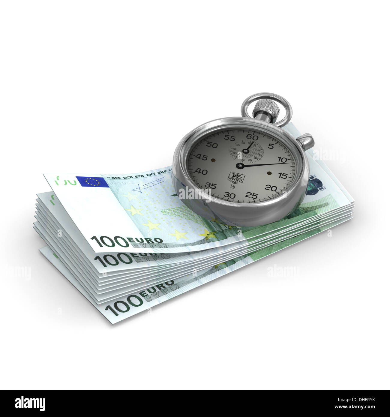 Fast money time stopwatch Cut Out Stock Images & Pictures - Alamy