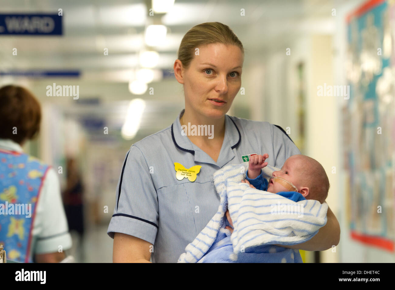 Pediatric Nurse With Newborn Babies