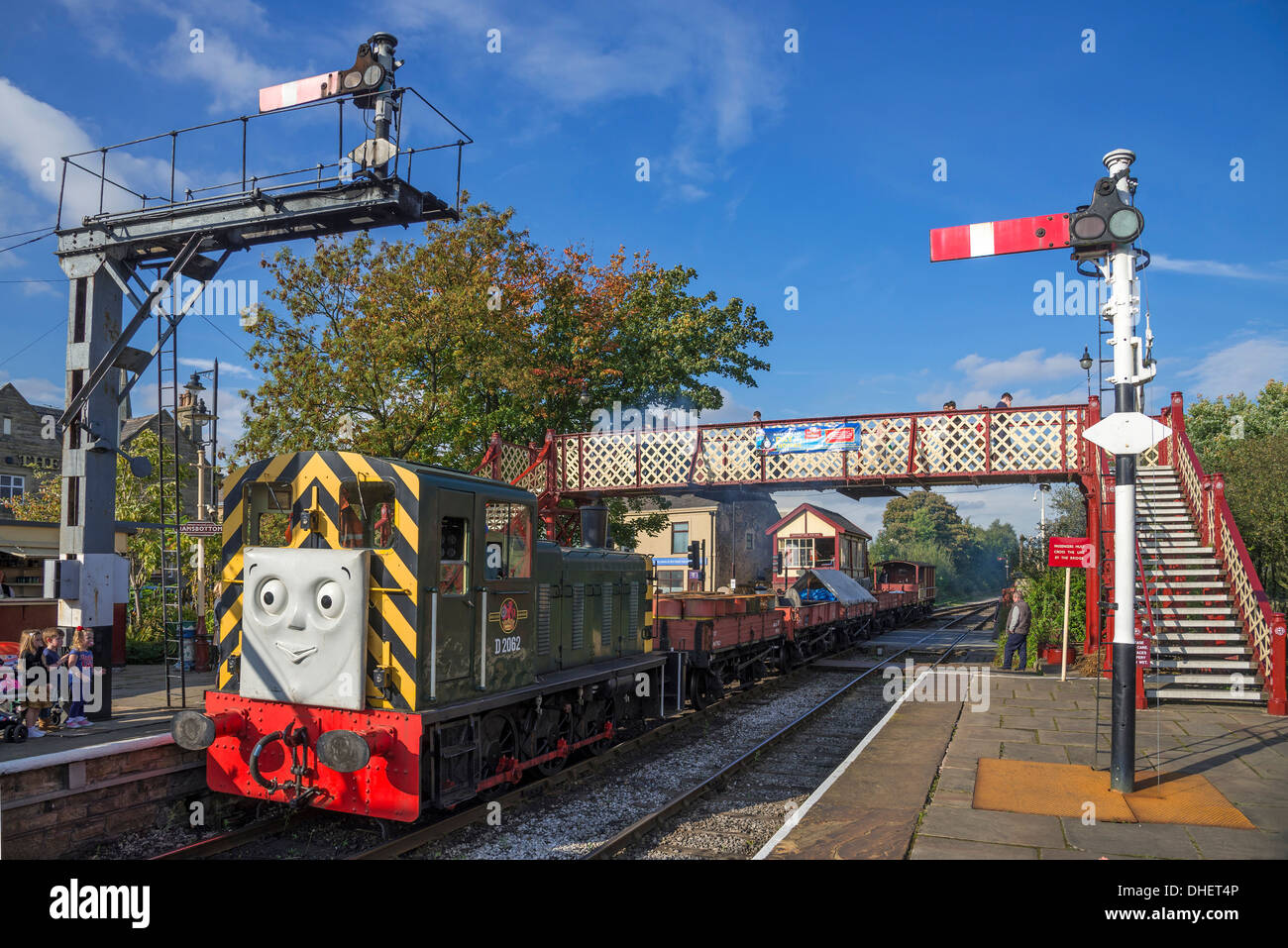 East Lancashire Railway Thomas the tank engine weekend at Ramsbottom ...
