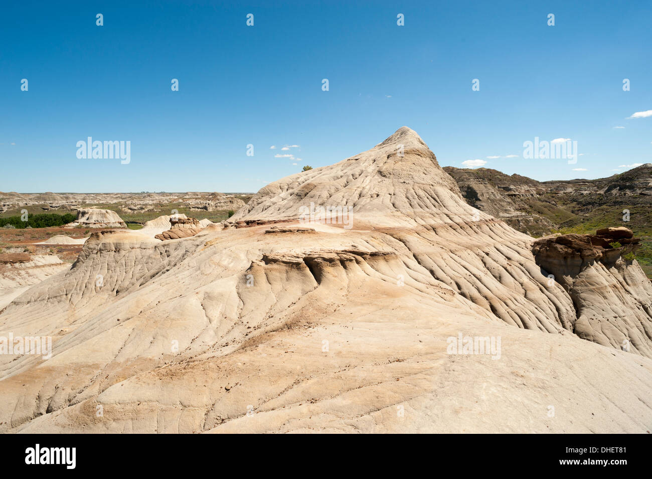 View at Dinosaur Provincial Park in Brooks, Canada Stock Photo - Alamy