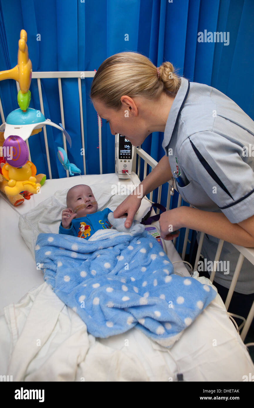 Pediatric Nurse With Newborn Babies