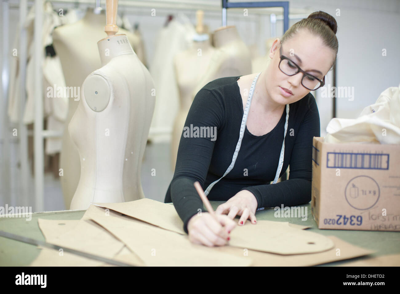 Fashion Design Student High Resolution Stock Photography and Images - Alamy