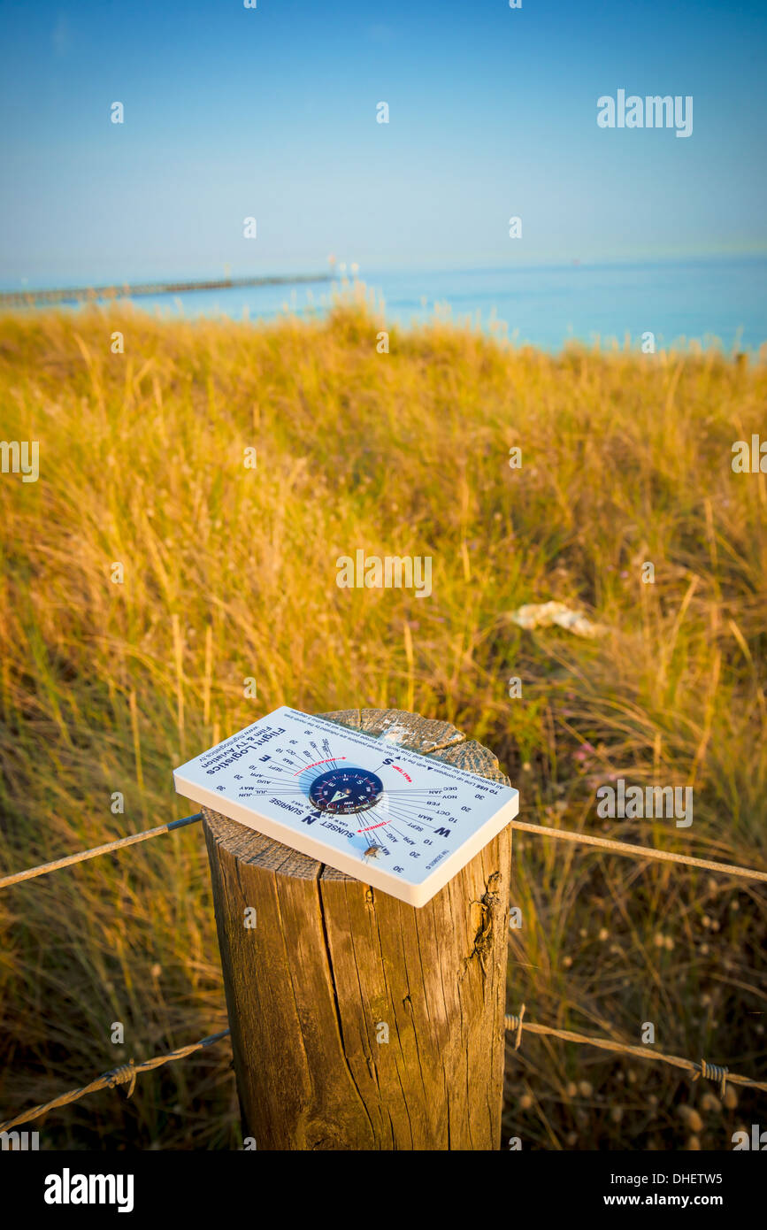 Photographers Sun Position Compass Stock Photo - Alamy