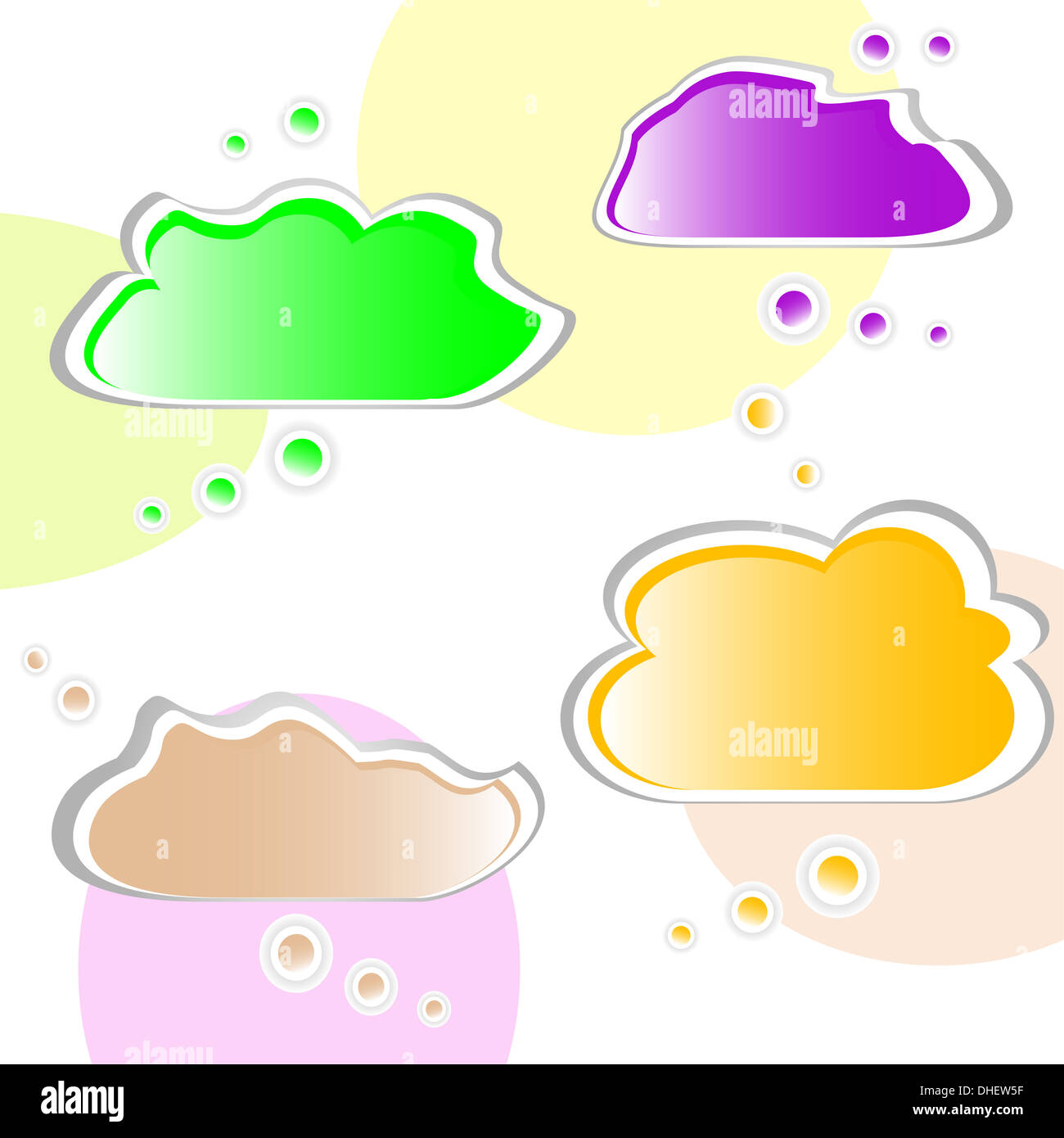 Cloud bubble hi-res stock photography and images - Alamy