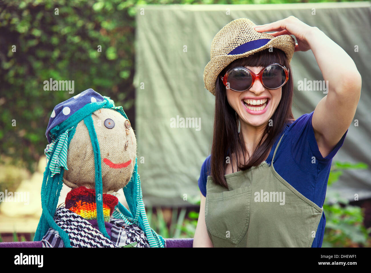 Female woman scarecrow hi-res stock photography and images - Alamy