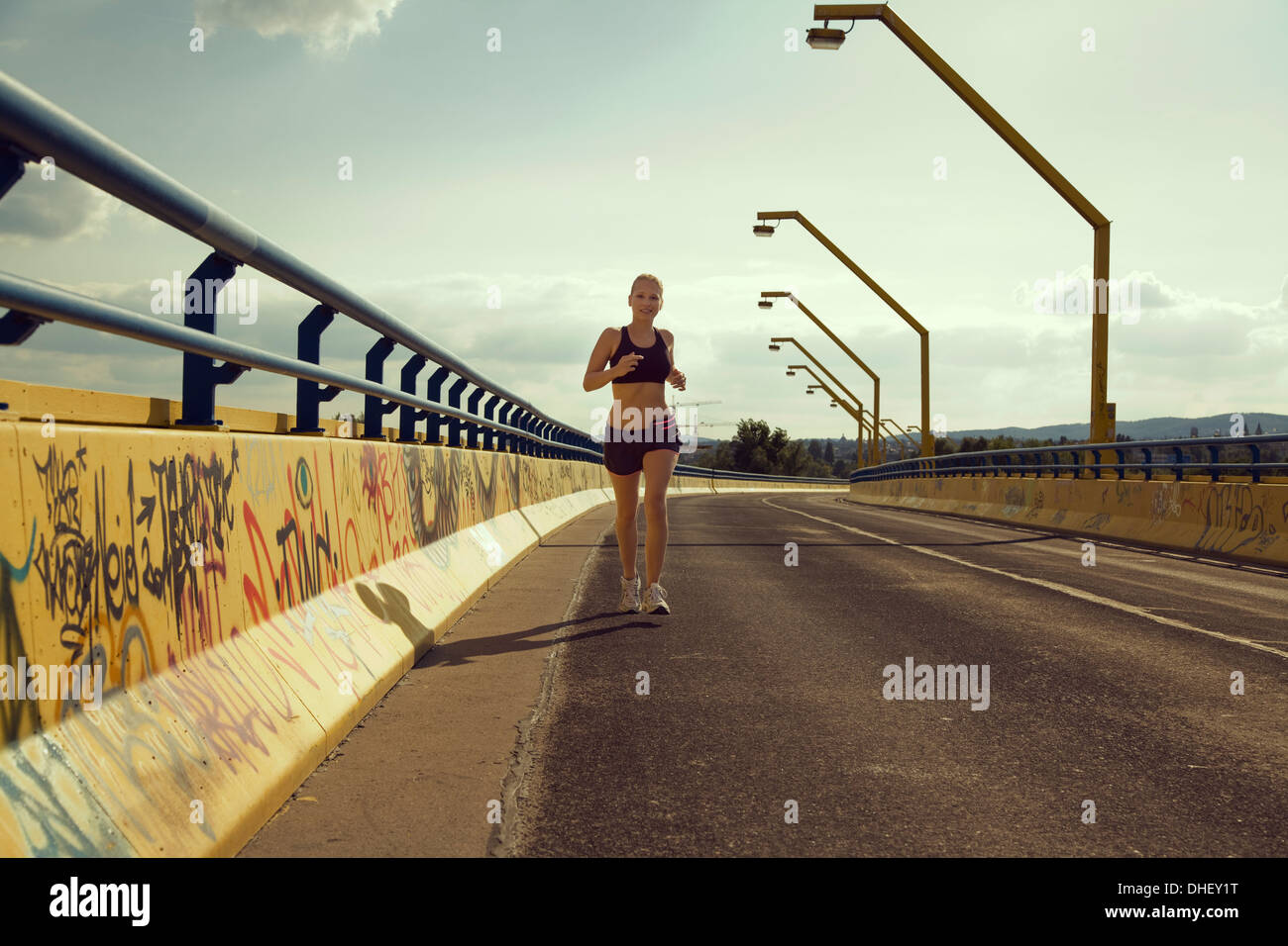 One action full front view blue female hi-res stock photography and ...