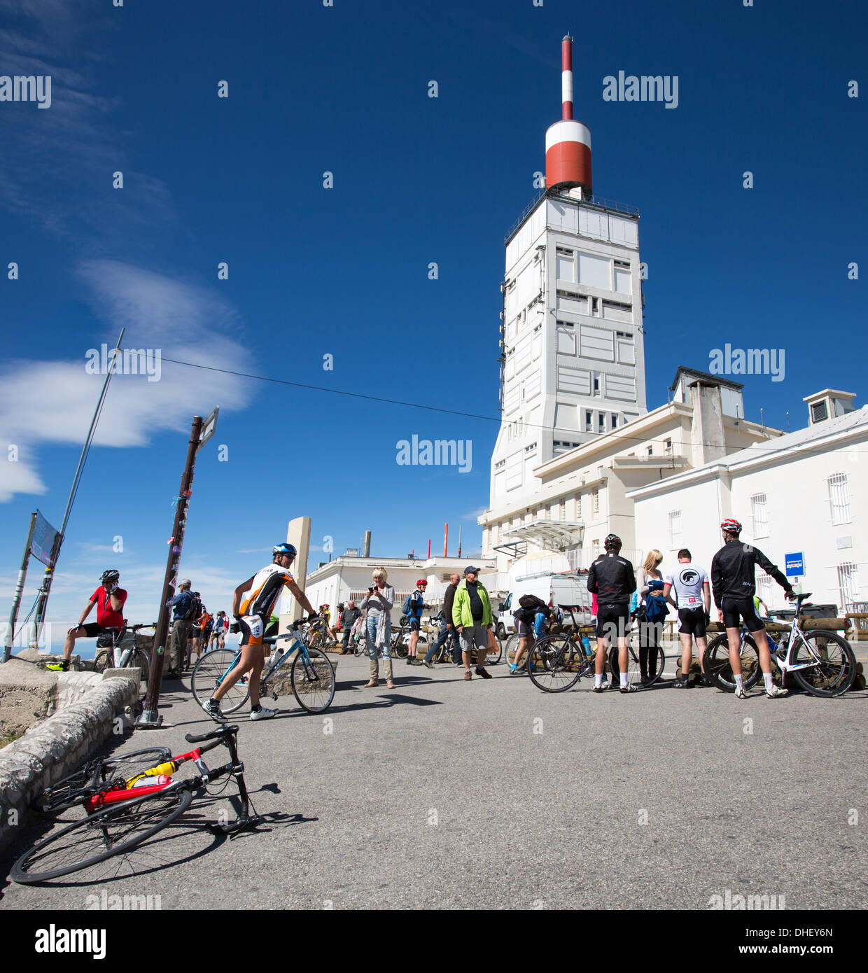 Ventoux cyclists hi-res stock photography and images - Alamy