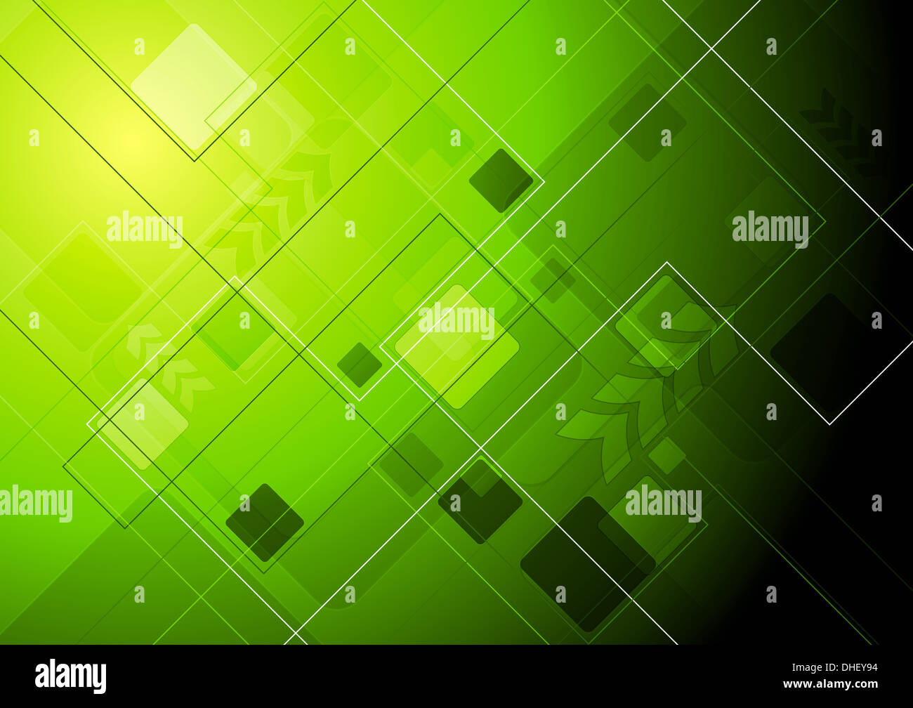 Green technology background with arrow. Eps 10 vector Stock Photo - Alamy