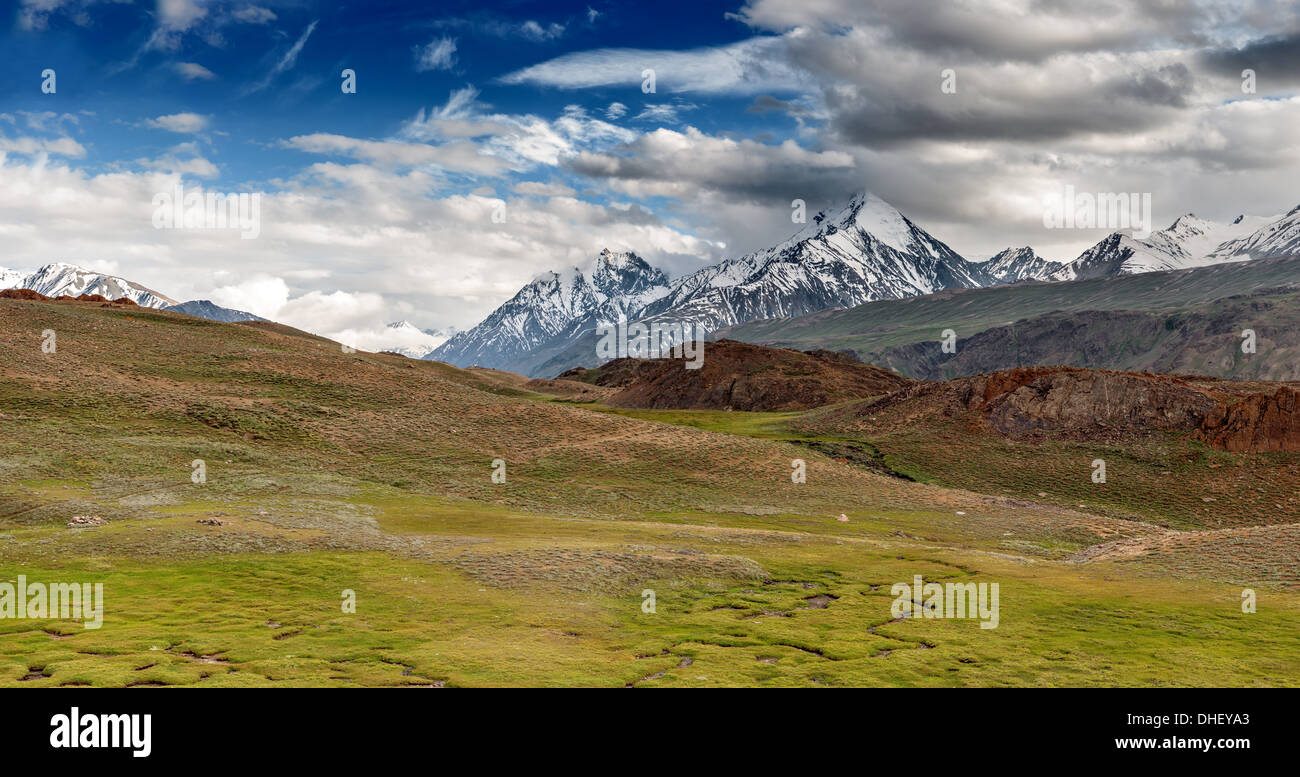 himalayas mountain in summer time Stock Photo - Alamy