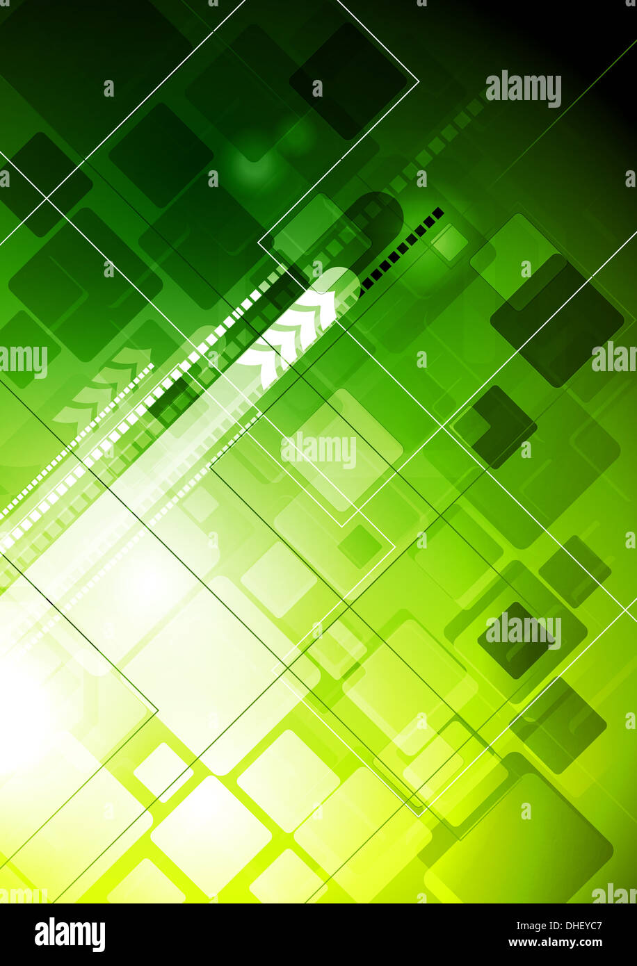 Abstract hi-tech background with arrows Stock Photo - Alamy
