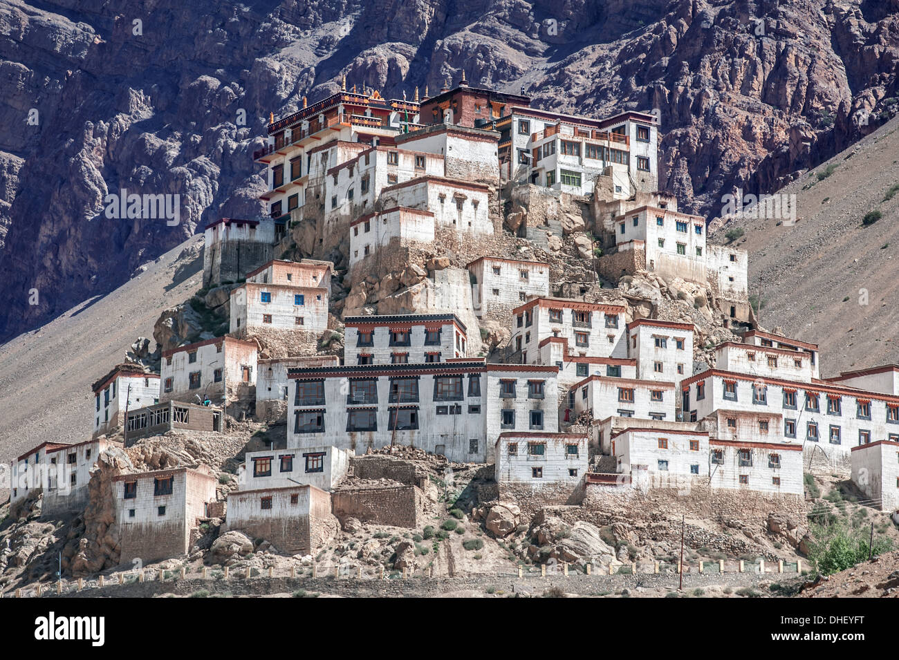 Kee monastery in himalayas mountain Stock Photo - Alamy