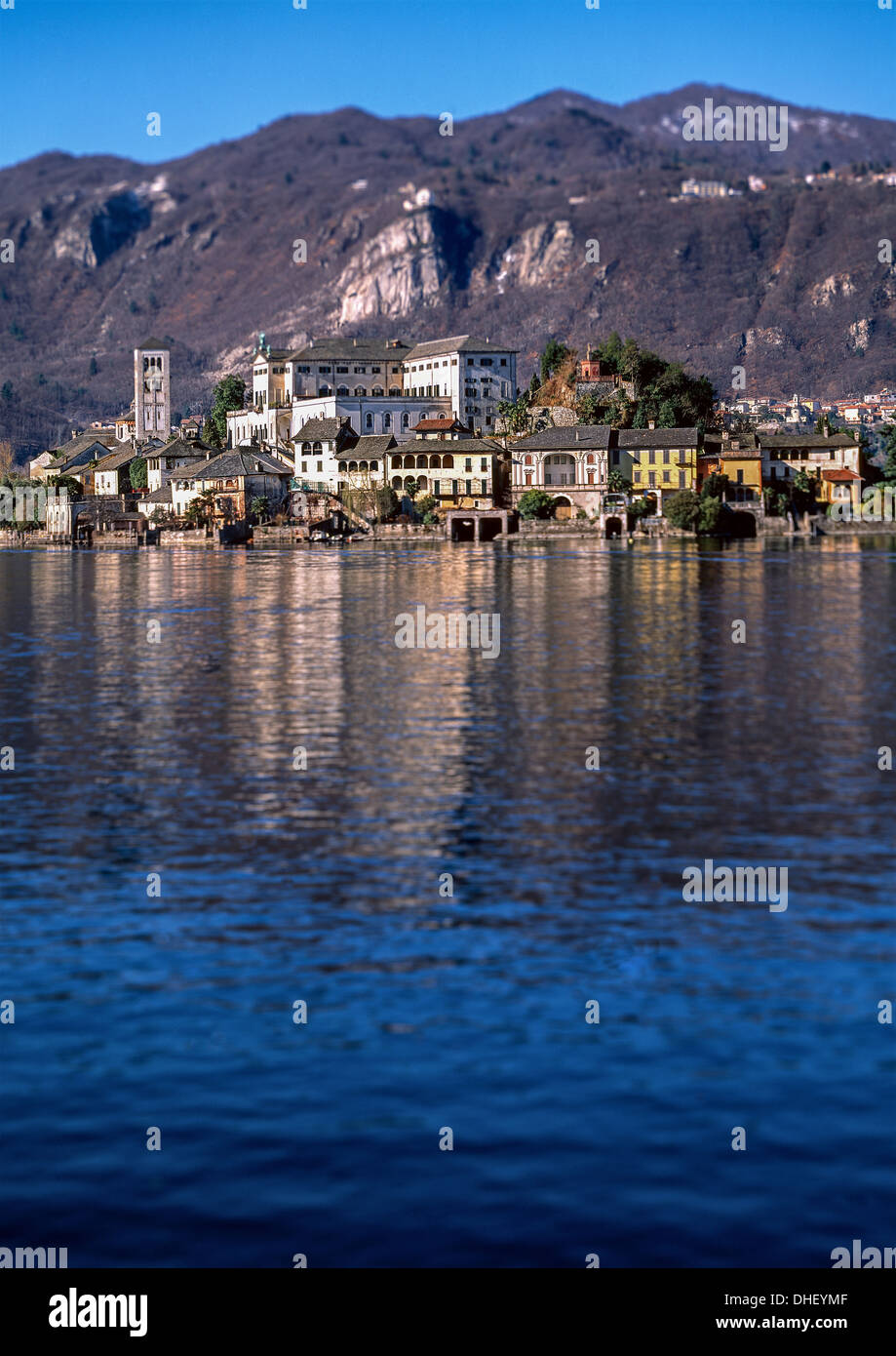 Lake Orta, Piedmont, Italy Stock Photo - Alamy
