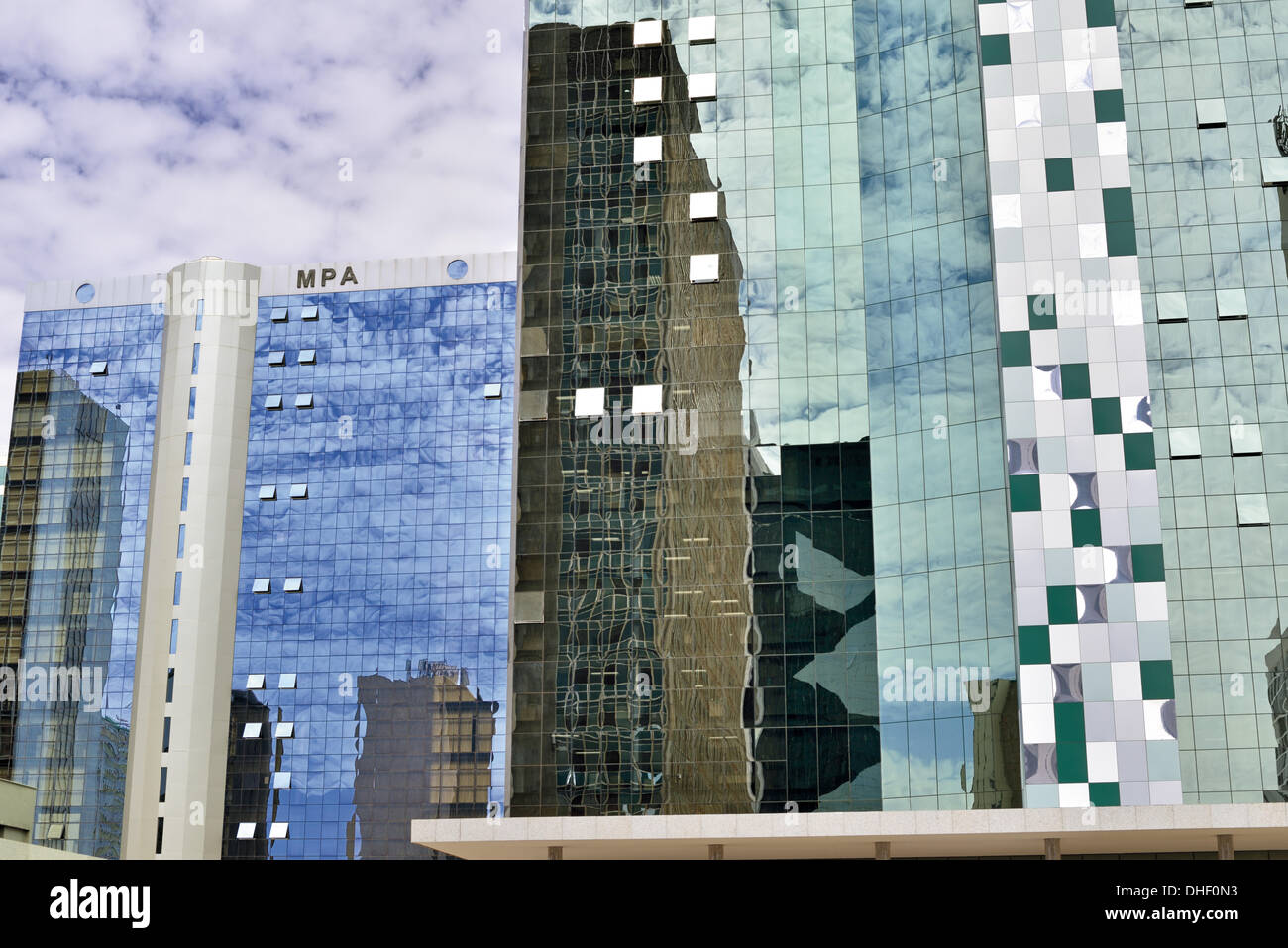 Brazil, Brasilia, architecture, glass, facades, modern, contemporary ...