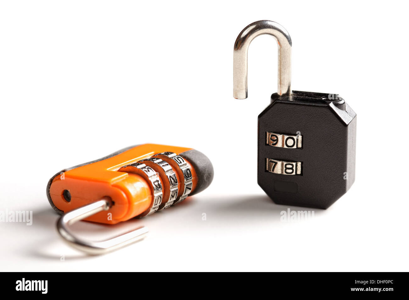 Metallic locks Cut Out Stock Images & Pictures - Alamy